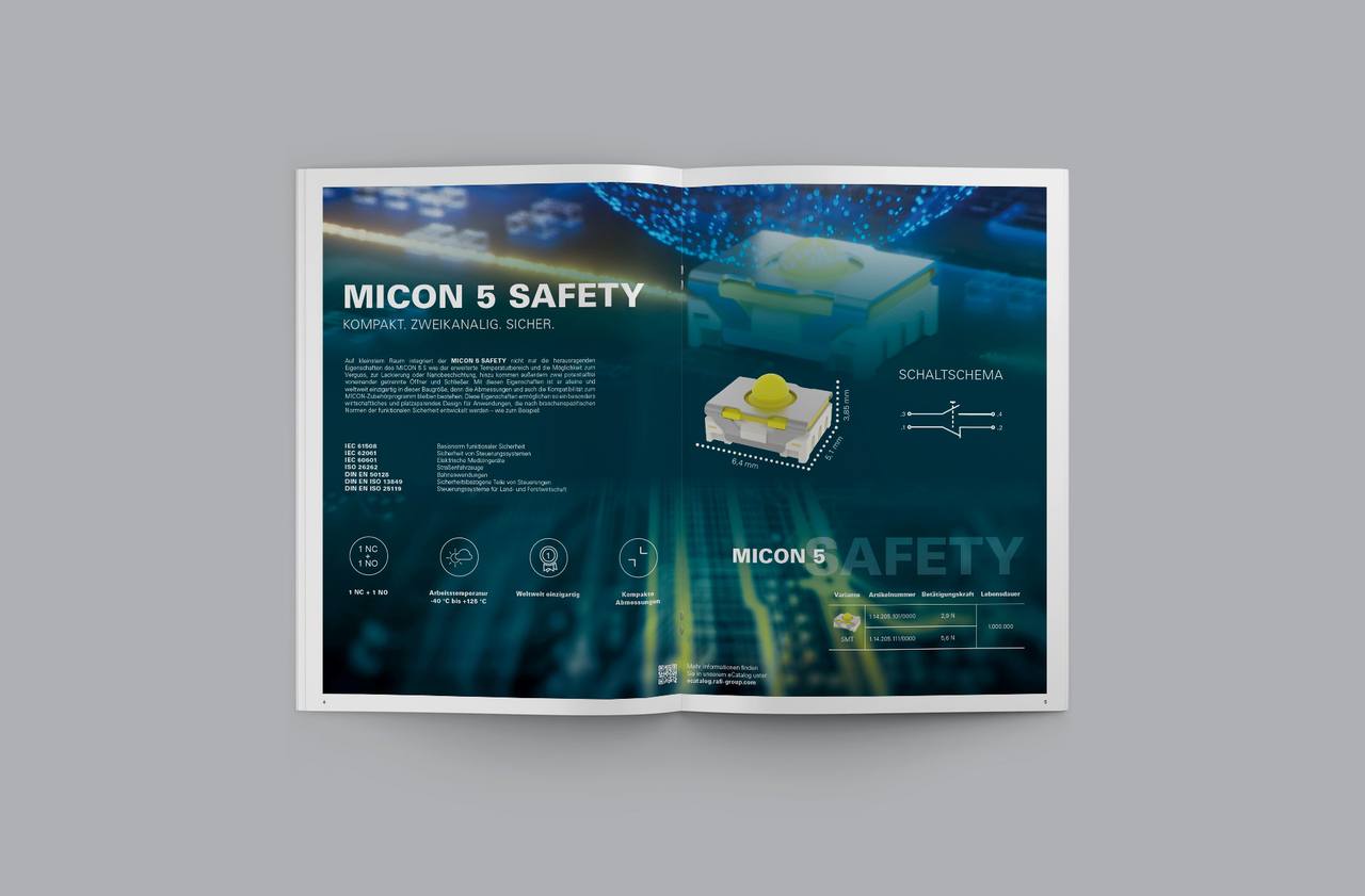 RAFI tactile switches - variable and individual